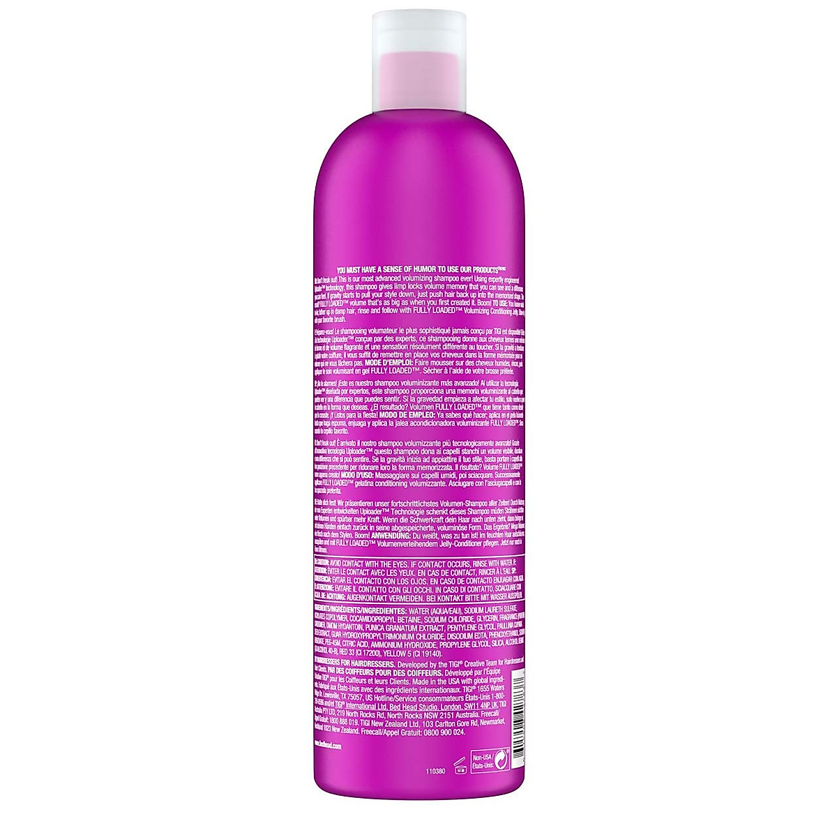 BED HEAD by TIGI Fully Loaded Tween Duo Volume Shampoo & Conditioning Jelly For Fine, 25.3 Fl Oz (Pack of 2)