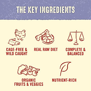 Stella & Chewy’s Freeze Dried Raw Dinner Patties – Crafted for Puppies – Grain Free, Protein Rich Perfectly Puppy Chicken & Salmon Recipe – 14 oz Bag