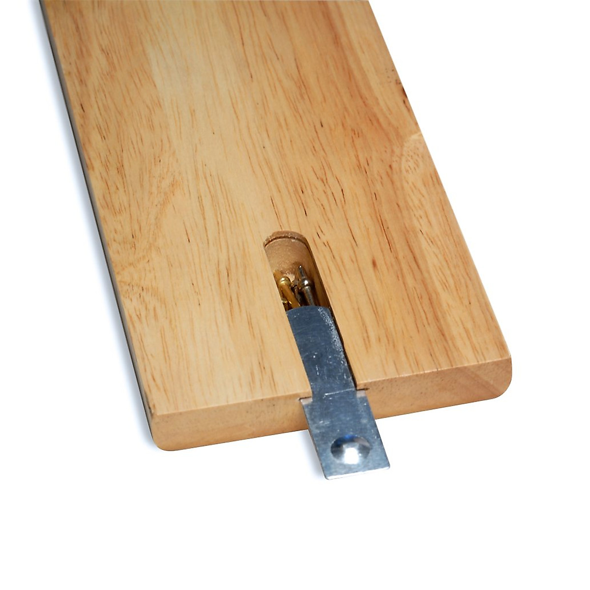 WE Games Competition Cribbage Set - Solid Wood Sprint 2 Track Board with Metal Pegs