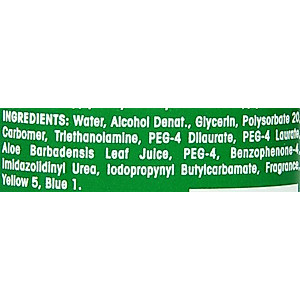 Banana Boat Aloe Vera Sun Burn Relief Sun Care After Sun Gel - 8 Ounce (Pack of 4)