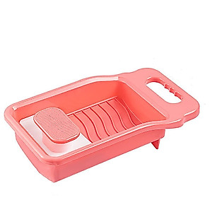 NANHAN Portable Mini Washboard, Plastic Washboard for Personal Underwear Socks, for Hand Washing Clothes and Small Delicate Articles…