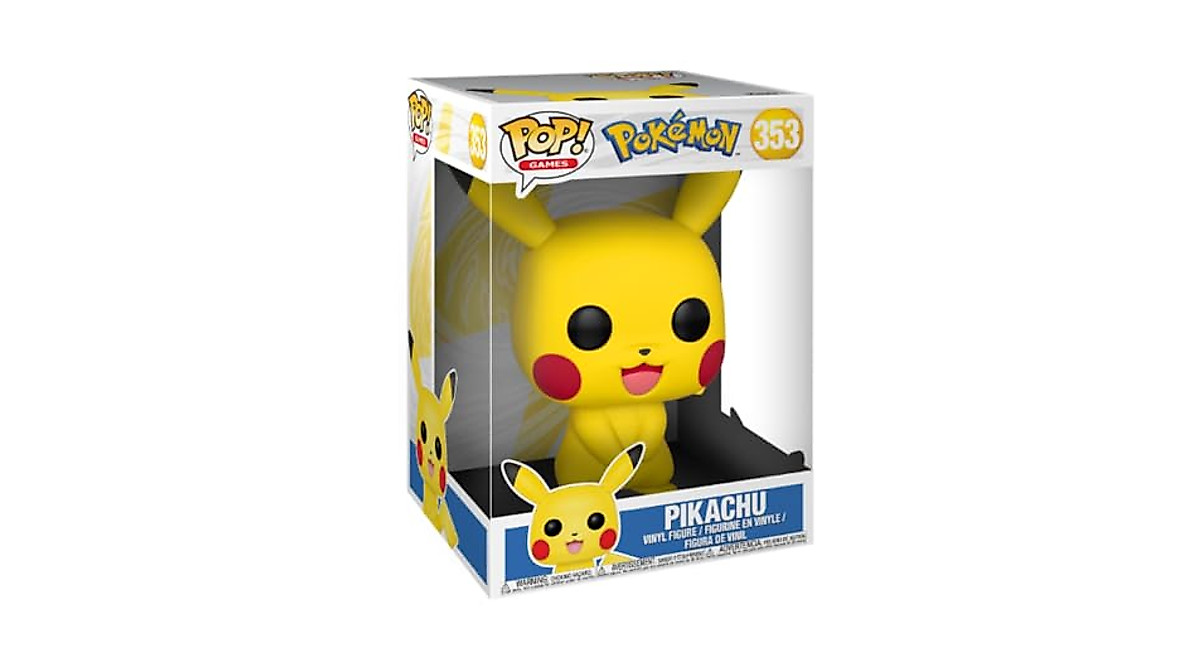 Pokemon Pikachu 10In Vinyl Figure by Funko | Official Collectible Toy