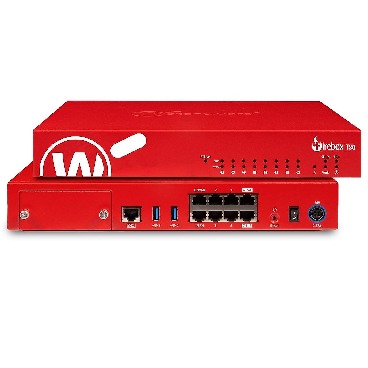 WatchGuard Trade Up to WatchGuard Firebox T80 with 1-yr Basic Security Suite (US)