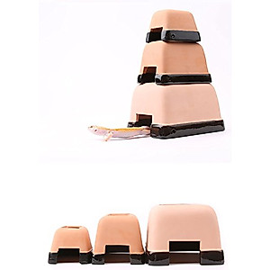 OMEM Reptiles Hideout Humidification Cave with Basin for Gecko (Large)