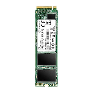 Transcend TS1TMTE220S 1TB M.2 NVMe PCIe Gen3x4 80mm Internal Solid State Drive with Speeds up to 3,500MB/s