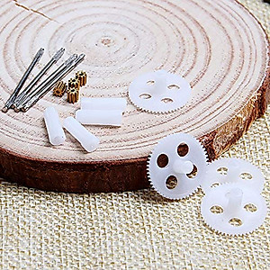 Acxico 2Set Motor Gear and Main Gear Assembly of RC Quadcopter Drone Parts Syma X5 X5C X5SC