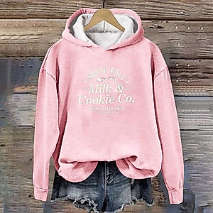 Christmas Sweatshirts for Women Bomber Jacket Christmas Trees Christmas Tree Plaid Novelty Fall Fashion Aesthetic Harajuku Clothes top Buttons Hoodie with Ears Shorts for Women Graphic tees