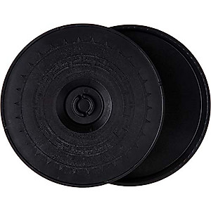 Carlisle FoodService Products 071703 Lift Off Jumbo Tortilla Server, 12.75" / 2.62", Black