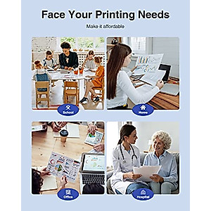 LC203XL Ink Cartridges Compatible for Brother LC203 LC201 High Yield Works with MFC-J880DW MFC-J480DW MFC-J460DW MFC-J4420DW MFC-J485DW MFC-J885DW ( 1 Black, 1 Cyan, 1 Magenta, 1 Yellow, 4 Pack)