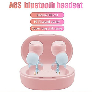 Wireless Earbuds Bluetooth Headphones in-Ear, Noise Cancelling Earbuds Stereo Sound, Deep Bass & with Charging Case Air Buds Pro Touch Control, Wireless Headphone IPX7 Waterproof Sport