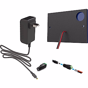 Microlight Infrared Illuminator IR Plate 120/5-940 for Hidden spy cam in Covert Surveillance Systems 120deg Wide Angle up to 15ft Invisible Night Vision 110-240 V AC