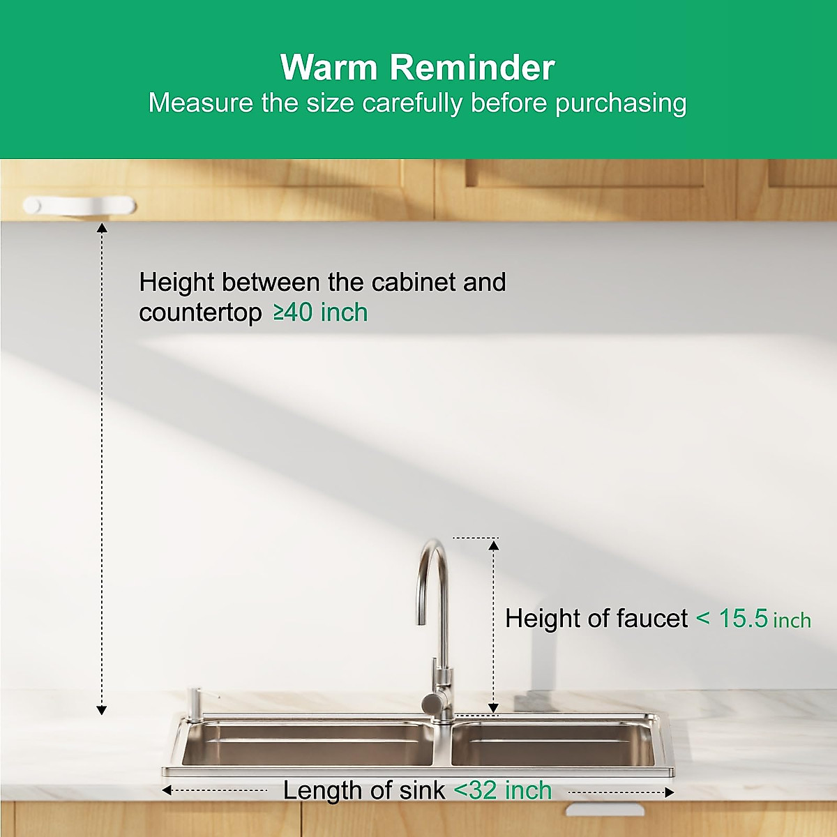 GSlife Over The Sink Dish Drying Rack Stainless Steel 2 Tier Dish Rack Above Kitchen Sink Shelf Durable Dish Drainer, Black