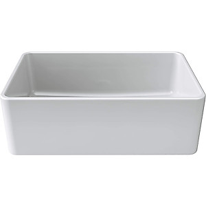 Fine fixtures Sutton Fireclay sink, 30" Apron Front Farmhouse Kitchen Sink. Solid (Not Hollow)