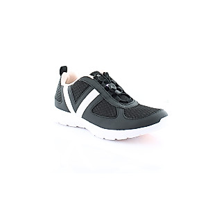 Vionic Women's Brisk Maren Leisure Sneakers - Supportive Walking Shoes That Include Three-Zone Comfort with Orthotic Insole Arch Support, Medium and Wide Fit Black 7 Medium US