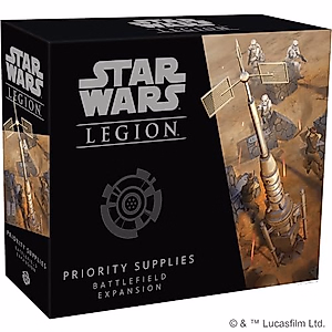 Star Wars Legion Priority Supplies EXPANSION | Two Player Battle Game | Miniatures Game | Strategy Game for Adults and Teens | Ages 14+ | Average Playtime 3 Hours | Made by Atomic Mass Games