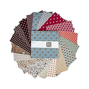 Jane Austen's House Sense and Sensibility 10" Stacker 42 10-inch Squares Riley Blake 10-12820-42