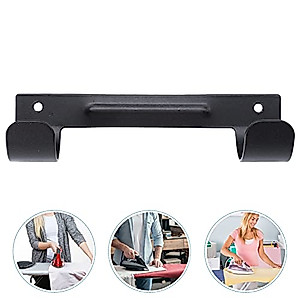 Housoutil Ironing Board Hanger Rack Ironing Board Shelf Storage Hanger Holder for Household