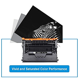 TRUE IMAGE Compatible Toner Cartridge Replacement for HP 37A CF237A 37X Work with Enterprise M607n M608dn M609 M608n M607dn M608x M609x MFP M632 M631 M631h M633fh Printer (Black, 1-Pack)