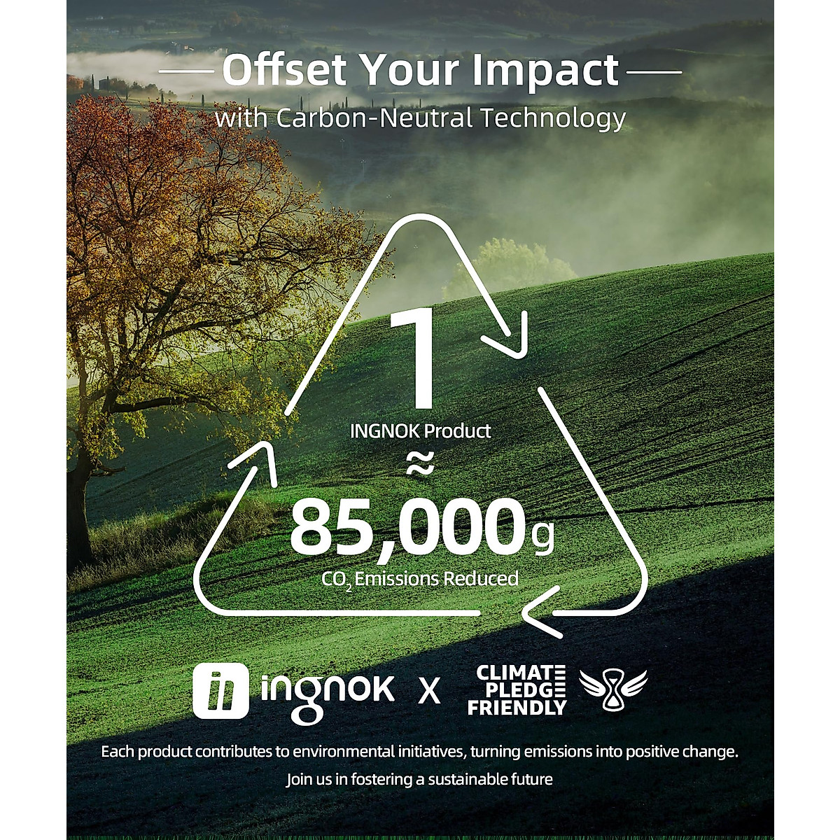 Ingnok 18.5 Inch Portable Monitor, 100% sRGB FHD Laptop Screen Extender USB C HDMI Portable Gaming Monitor w/Smart Cover & Speakers, External Monitor for Laptop Mac PC