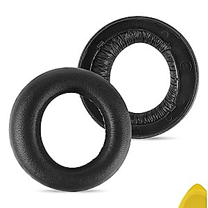 Geekria QuickFit Replacement Ear Pads for Sony Playstation 5 PS5 Pulse 3D Wireless Headphones Ear Cushions, Headset Earpads, Ear Cups Repair Parts (Black)