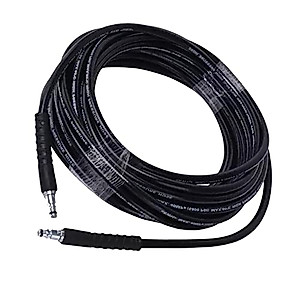 COLLBATH 3 pcs Water Softener M Pressure Black and Connectionblack Hosepipe Quality Car Garden Heater - Heavy Pump Female Washers Washer Rubber Flex Washing Thick Cleaning Connectionm