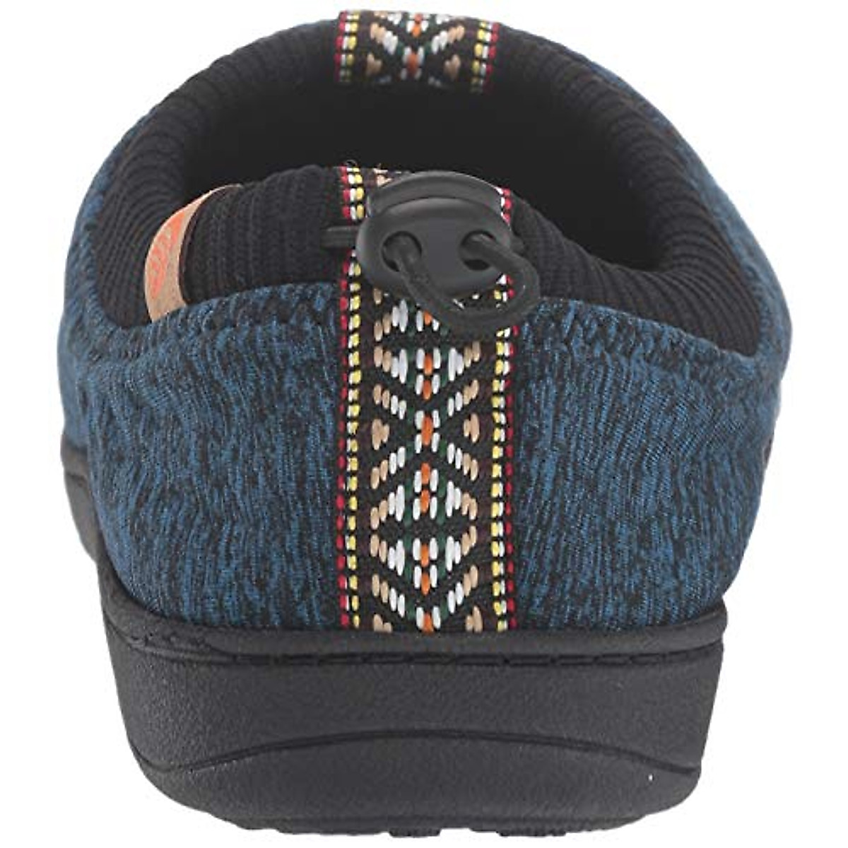 Acorn Women's Explorer Water Repellent Moc Slipper with Adjustable Toggle, Navy Blue Heather, Large