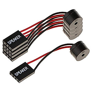 UNNIC 5Pcs Motherboard Speaker Buzzer PC Computer Motherboard Internal Beep Buzzer for Computer Repair