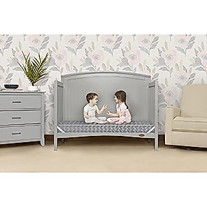 Dream On Me, Superior Slumber 6” 112 Coil Inner Spring Crib And Toddler Mattress I Waterproof I Green Guard Gold Certified I 10 Years Manufacture Warranty I Vinyl Cover I Made In The U.S.A