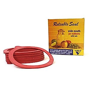 Viceroy Rubber & Plastics Rubber Rings For Wide Mouth Canning Jar, 12-Pk.