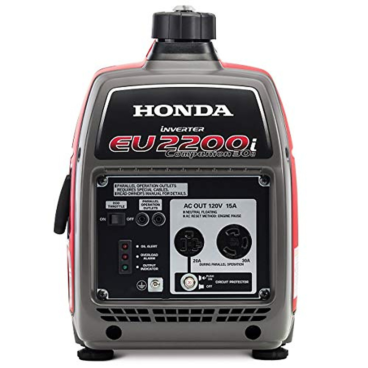 Honda EU2200IC 2200-Watt Companion Super Quiet Portable Inverter Generator