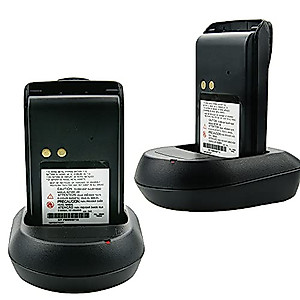 PMNN4071A NI-MH Battery Charger for Mag One BPR40 A8 Two Way Radios Desktop Charger(Not for Li-ion Battery!)