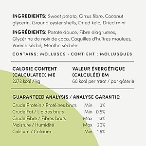 Crumps' Naturals Plaque Busters Advanced - Double Fresh Dental Sticks 9.5oz