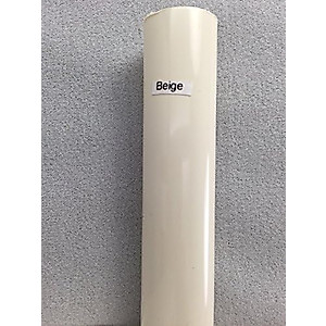 Closet Rod Cover - 1-1/4" x 58" Made in USA (WHITE)