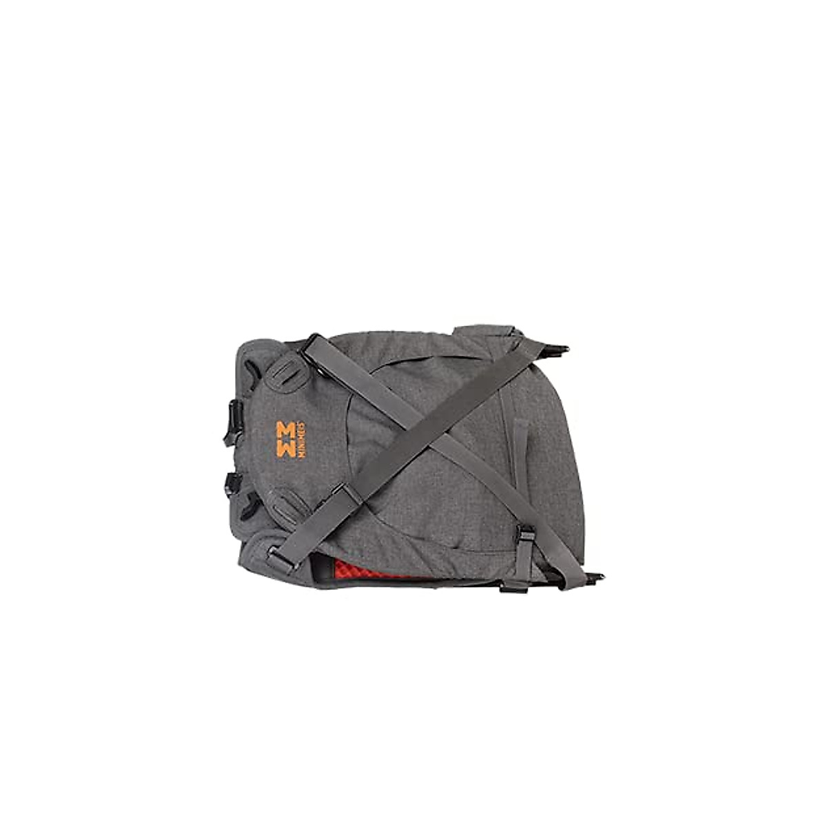 MiniMeis G4, Grey - Lightweight Child Shoulder Carrier - For Kids 6 Months to 4 Years Old