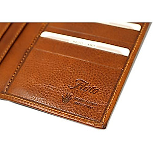 Floto Venezia Leather Long Checkbook Continental Wallet