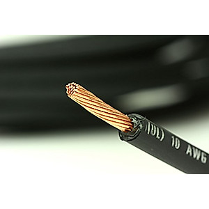 TEMCo 100' Red + 100' Black 10 AWG/Gauge Solar Panel Extension Cable with M/F Solar Connector Ends (Variety of Lengths Available)