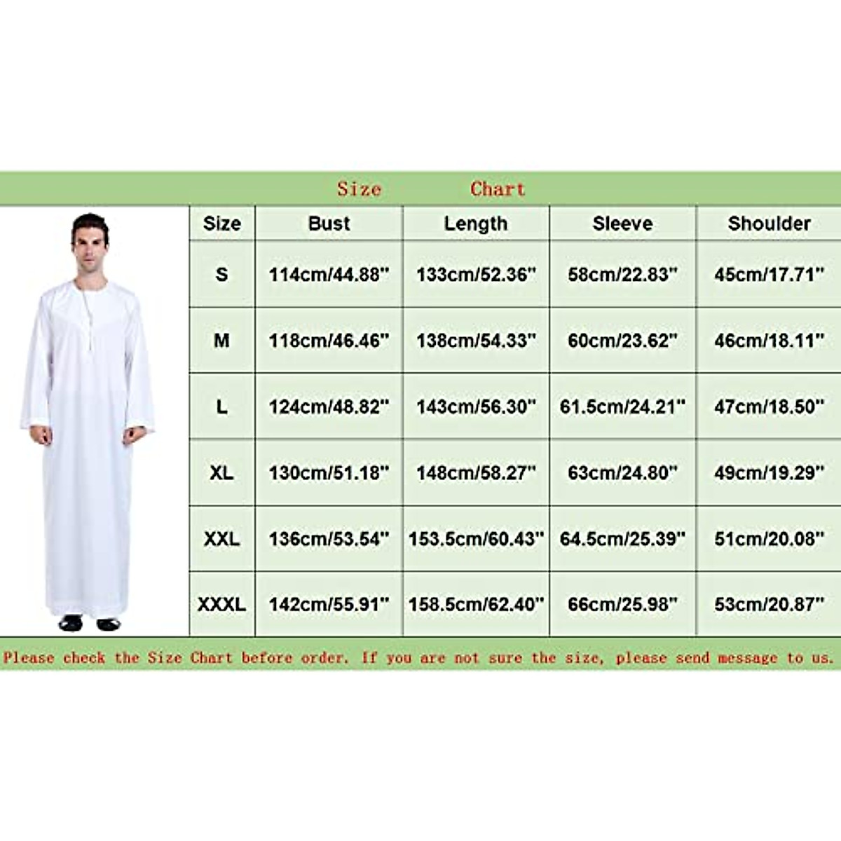 Stand Solid Arab Men's Color Robe Collar Muslim Middle Muslim Clothes Hijab Dress for Women Style (Black, S)