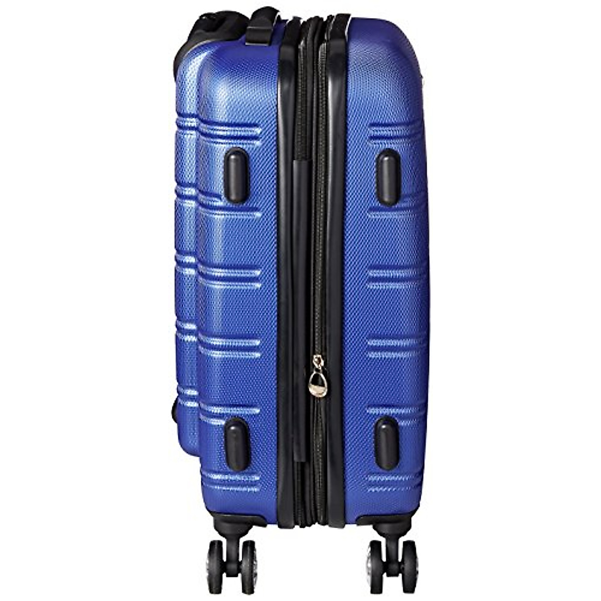 Rockland Melbourne Hardside Expandable Spinner Wheel Luggage, Blue, Carry-On 20-Inch