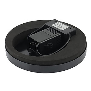 LUKEO Floating Solar Fountain Garden Water Fountain Colorful LED Lights Solar Panel Powered Fountain Pond Pools Garden