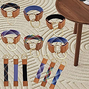 MIANQIONGFENG key chains women.key chain wallet women.key chains.Wristlet Lanyard.Stretchy Wrist Lanyard Key Chain Strap.Stretchy Keychain Holder，ID Badge Wallet Holder