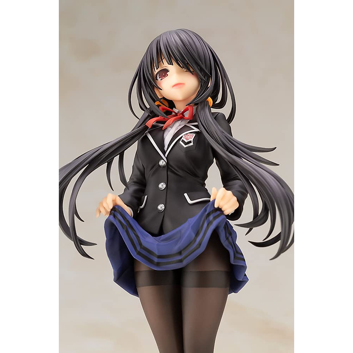 Kotobukiya Date A Live IV: Kurumi Tokisaki (School Uniform Version) PVC Statue, Multicolor