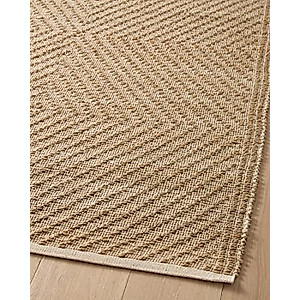 Loloi Angela Rose x Colton Collection CON-04 Natural/Ivory, Contemporary 9'-0" x 12'-0" Area Rug