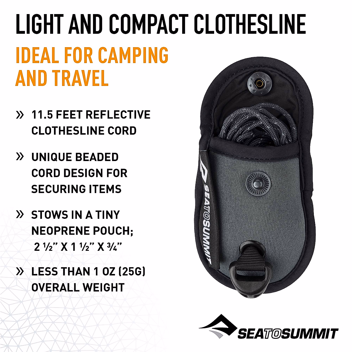 Sea to Summit Lite Line Camping and Travel Clothesline