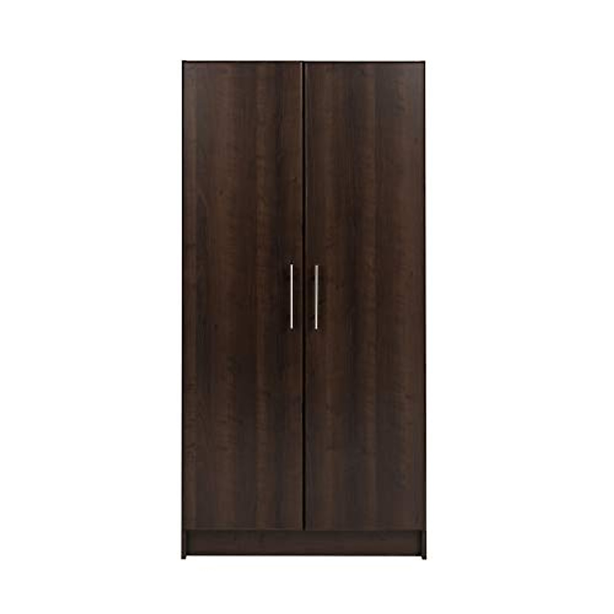 Prepac Elite 2 Door Wardrobe Cabinet, 32" W x 65" H x 20" D, Espresso