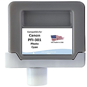 Non-OEM Compatible Canon IPF-301PC Cartridge- Photo Cyan