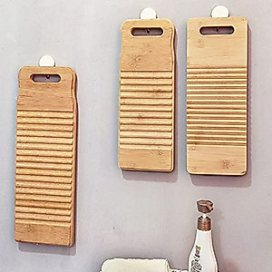 MNTT Laundry Board,Manual Home Anti-Slip Portable Rectangle Durable Washboard Scrubboards Clothes Cleaning Tools(M)