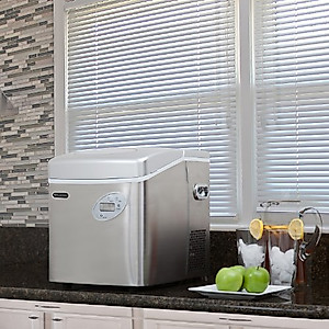 Whynter IMC-490SS Portable Ice Maker, 49-Pound, Stainless Steel