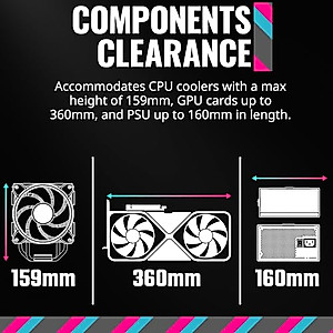 Cooler Master MasterBox Q300L Micro-ATX Tower with Magnetic Design Dust Filter, Transparent Acrylic Side Panel, Adjustable I/O & Fully Ventilated Airflow, Black (MCB-Q300L-KANN-S00)