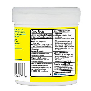 Boudreaux's Butt Paste Original Diaper Rash Cream, Ointment for Baby, 16 oz Flip-Top Jar