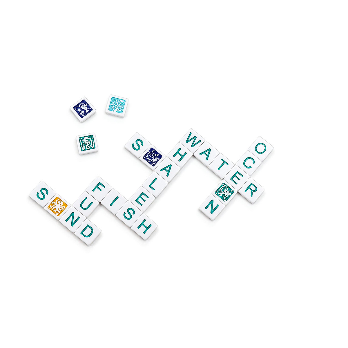 BANANAGRAMS Oceanic Edition Family Board Game, (u-3c-25447)